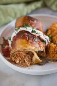 The BEST Chicken Chimichangas - Tastes Better From Scratch