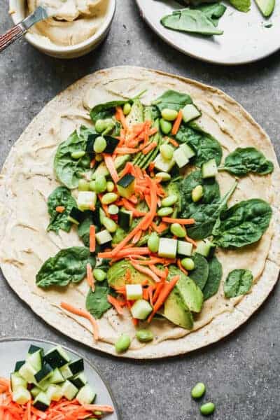 Easy and Delicious Veggie Wrap - Tastes Better From Scratch