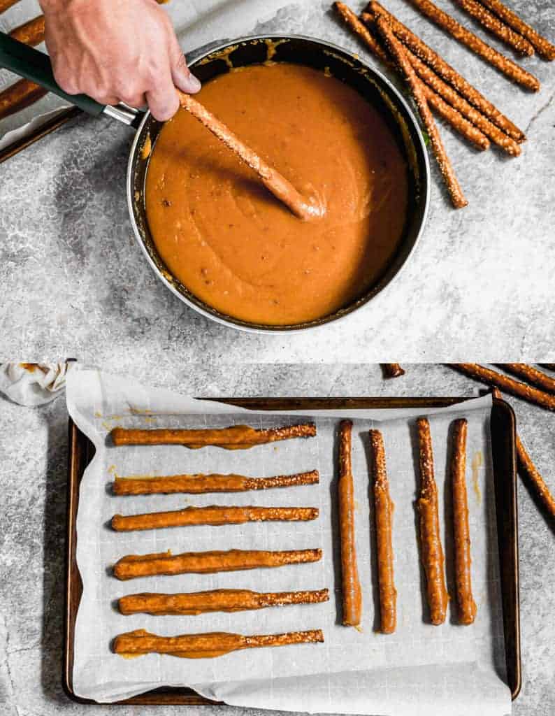 Chocolate Covered Pretzel Rods - Tastes Better From Scratch