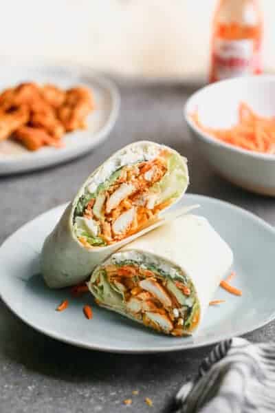 Buffalo Chicken Wrap - Tastes Better From Scratch