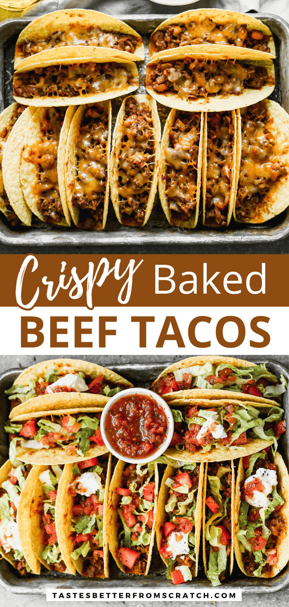 The BEST Baked Tacos - Tastes Better From Scratch