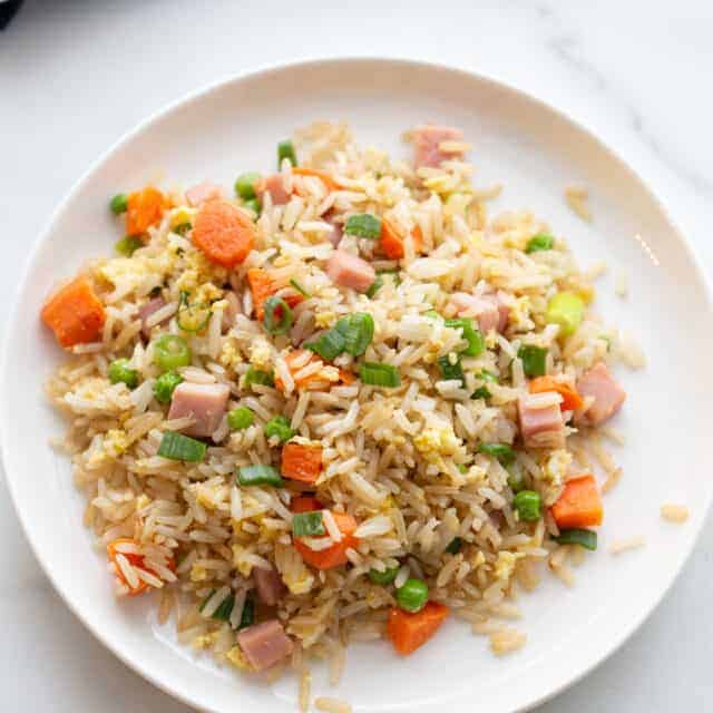Easy Ham Fried Rice - Tastes Better From Scratch