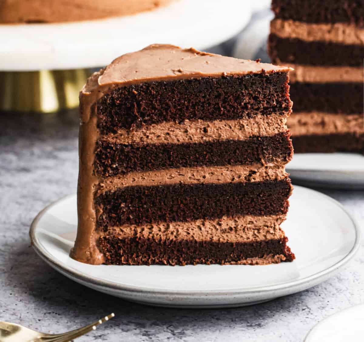 Easy Chocolate Mousse Cake Recipe - Tastes Better From Scratch