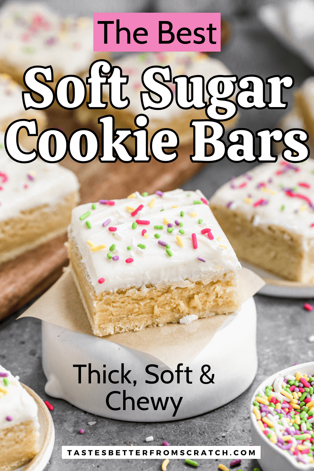 Sugar Cookie Bars - Tastes Better From Scratch
