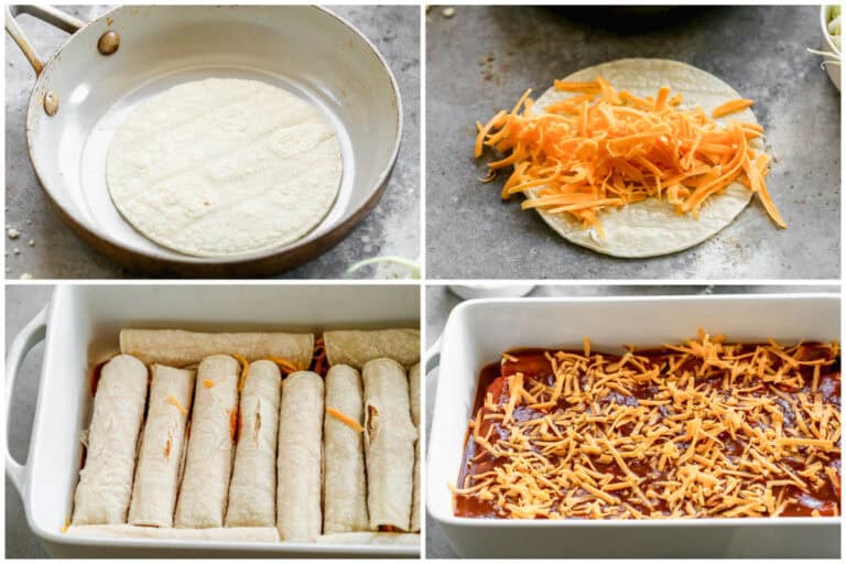 Easy Cheese Enchiladas Recipe - Tastes Better From Scratch