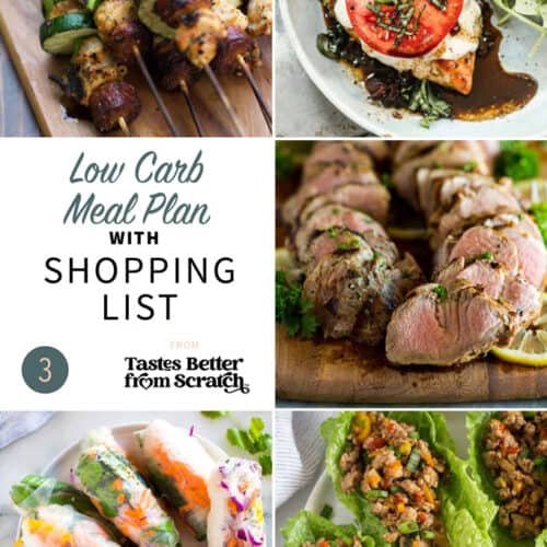 Low Carb Meal Plans Archives Tastes Better From Scratch