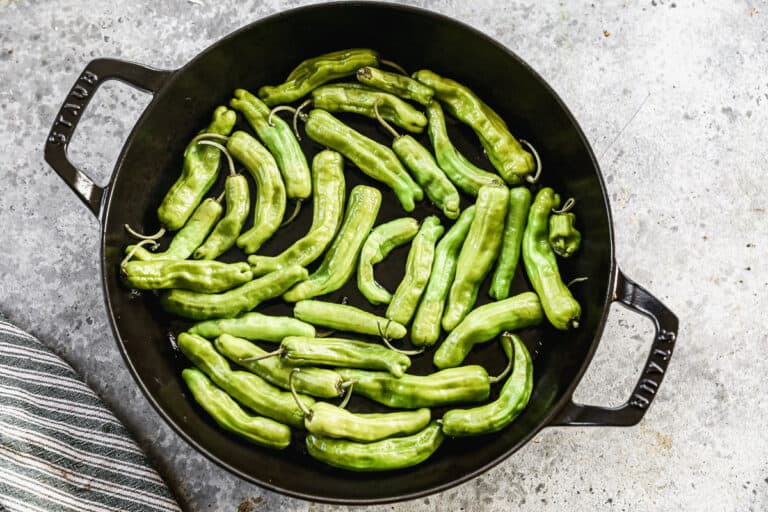Blistered Shishito Peppers - Tastes Better From Scratch