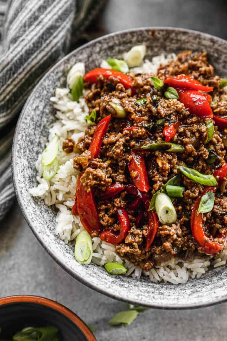 Thai Basil Beef (Pad Gra Prow) - Tastes Better From Scratch