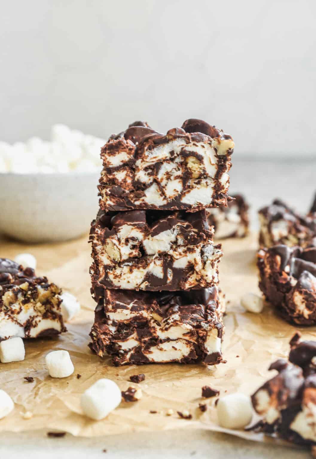 Grandma's BEST Rocky Road - Tastes Better From Scratch