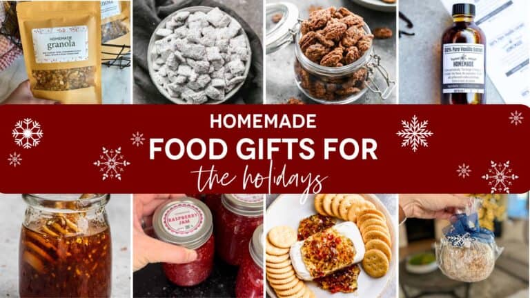 Homemade Food Gifts (and free printable gift tags!)