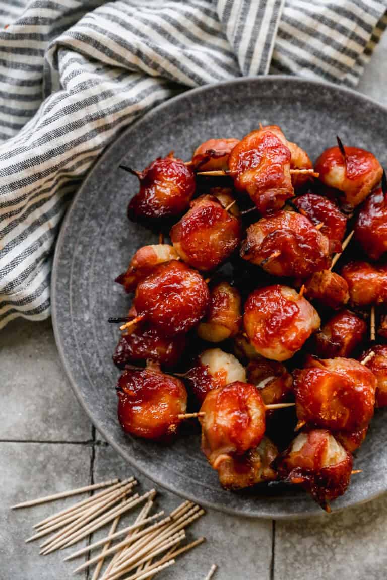 Bacon Wrapped Water Chestnuts - Tastes Better From Scratch