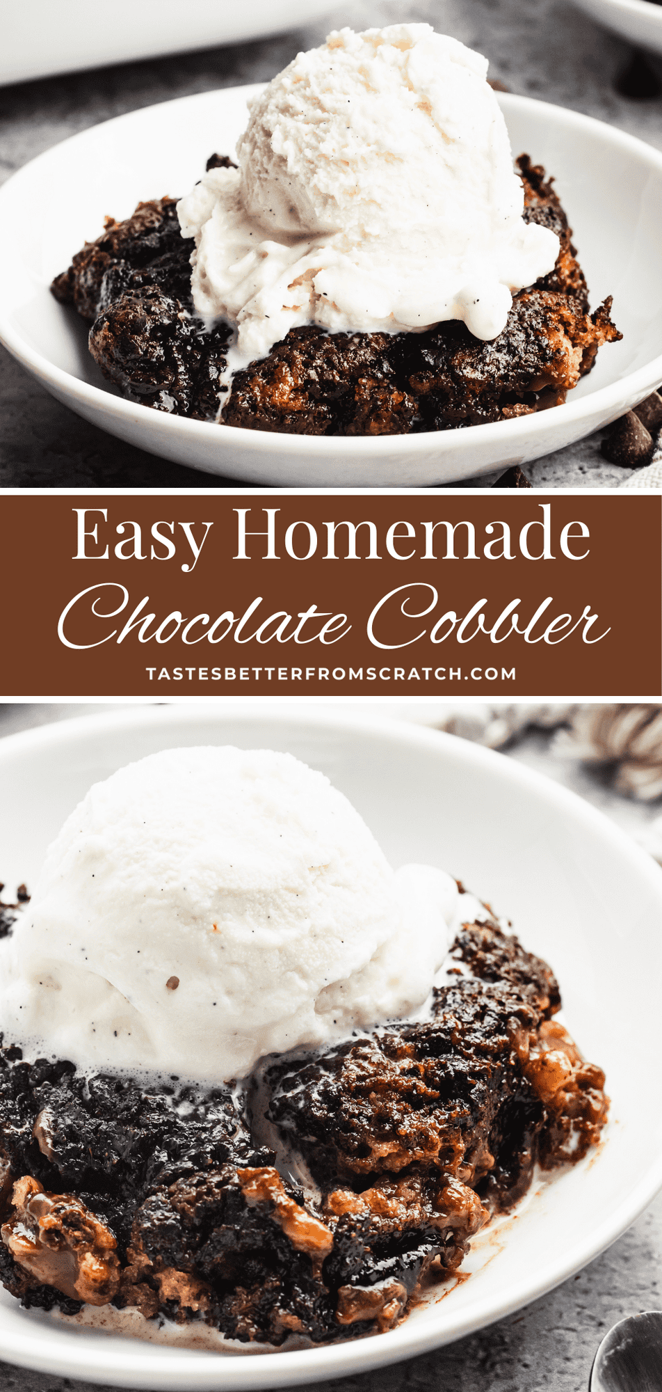 Chocolate Cobbler | - Tastes Better From Scratch